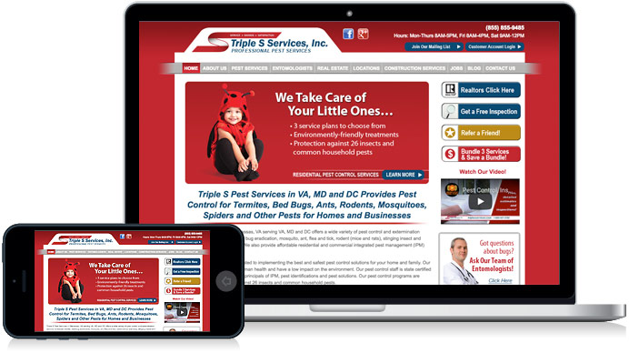 Triple_S_Website | Brand Design, Inc.